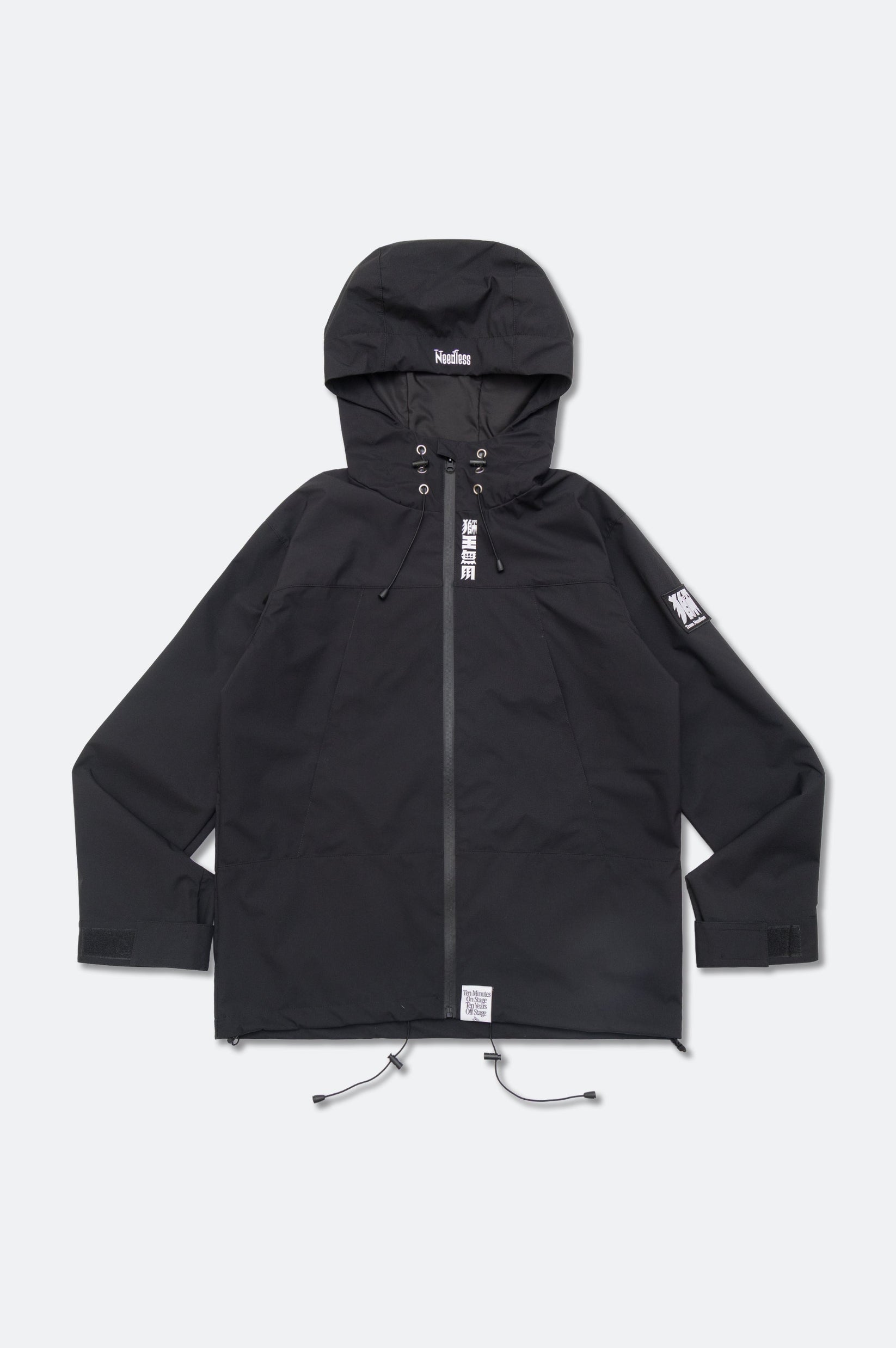 NEEDLESS SPECIAL PRODUCT 26 「張飛獅」 WINDBREAKER JACKET / BLACK