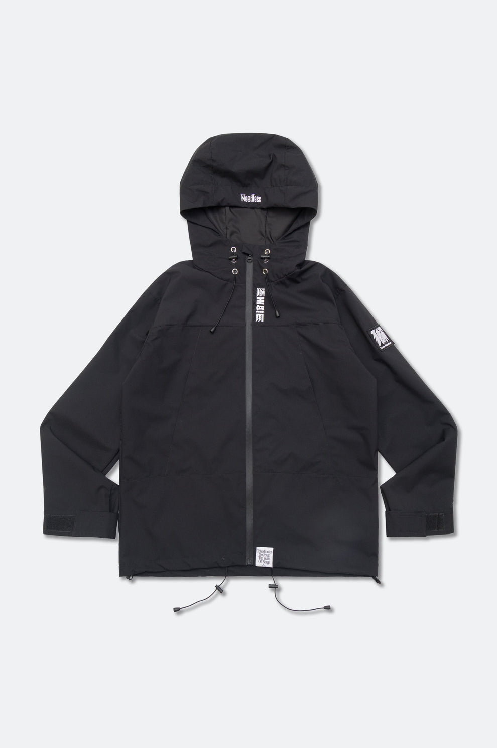 NEEDLESS SPECIAL PRODUCT 26 「張飛獅」 WINDBREAKER JACKET / BLACK