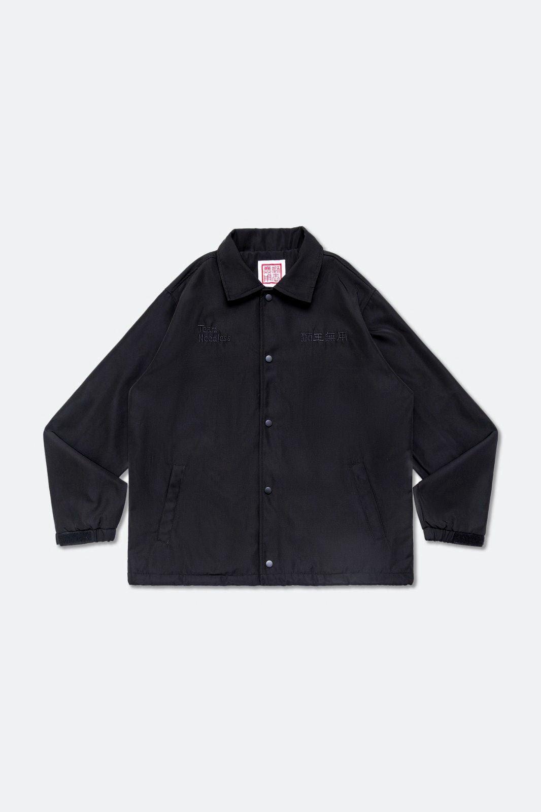 NEEDLESS SPECIAL PRODUCT 26 「吉祥獅王」I EMBROIDERY COACH JACKET / BLACK